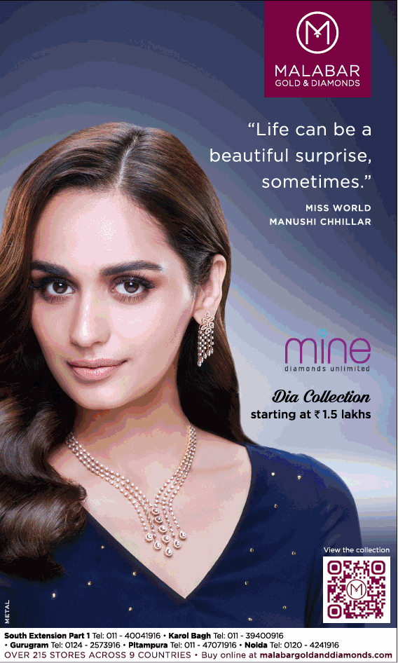 View Malabar Gold & Diamonds Advertisement in Newspapers